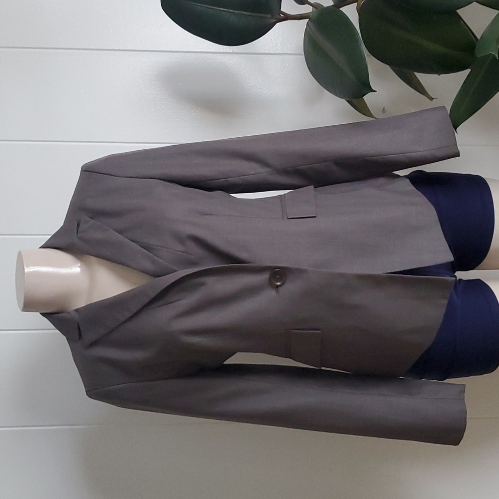 Anne Taylor Petite Women's Business Suit Blazer 1 But… - Gem